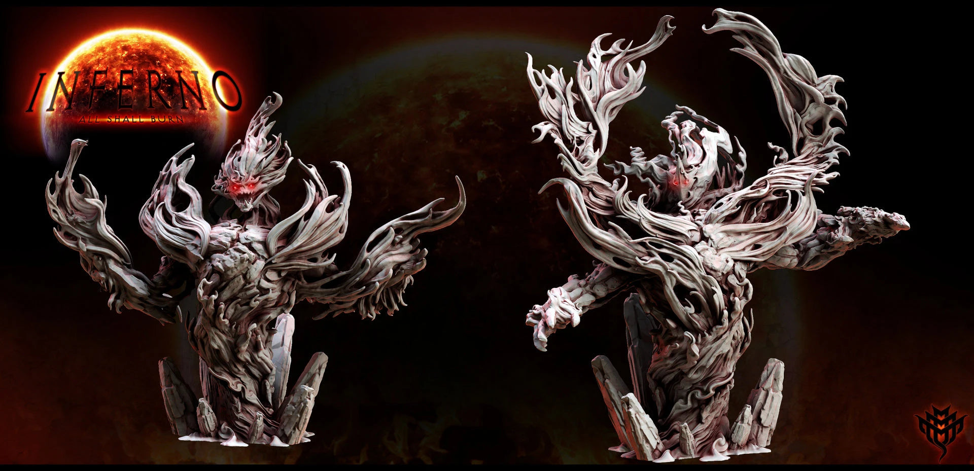 Ancient Fire Elemental by Mini Monster Mayhem | uproar.art – Uproar ...